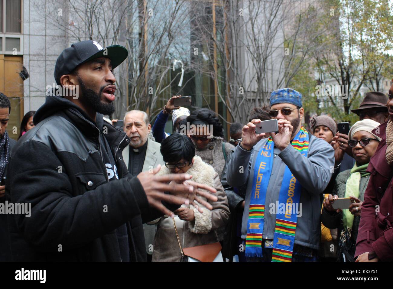 New York City-based hip-hop artist ‘Mysonne The General’ Stock Photo ...