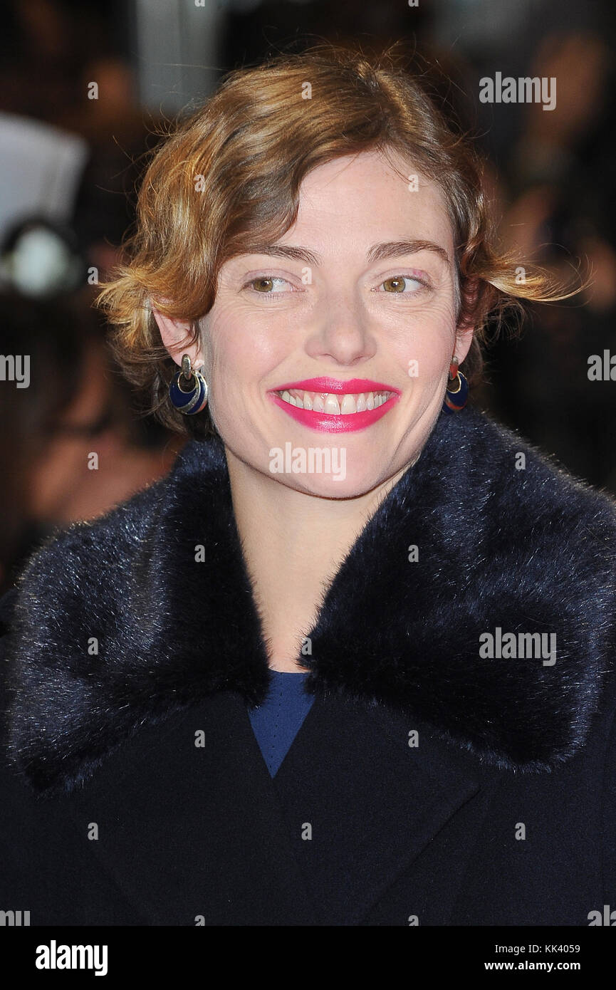 Camilla Rutherford attends the European Premiere of The Rewrite at ...
