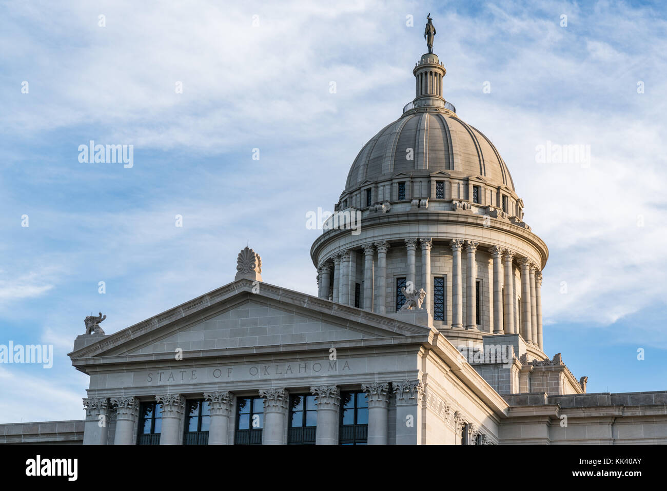 Oklahoma state capitol building hi-res stock photography and images - Alamy