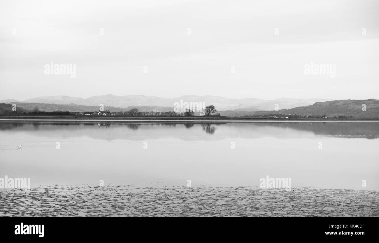 Cumbrian tranquility Black and White Stock Photos & Images - Alamy