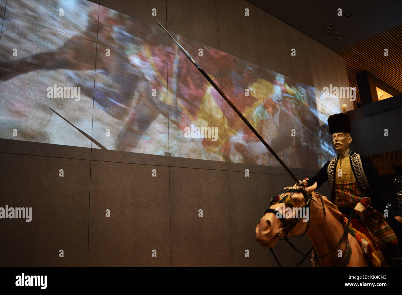 Alka museum, dedicated to the old Croatian knights game held every year ...