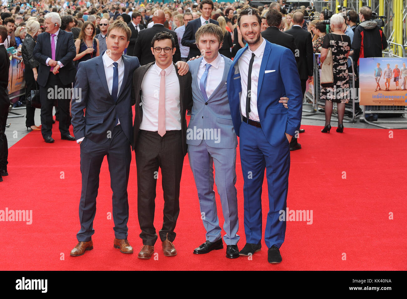 The World premiere of The Inbetweeners 2 at Vue Cinema in London. 4th ...