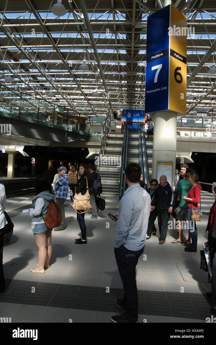 Perth Central train station, Western Australia Stock Photo - Alamy
