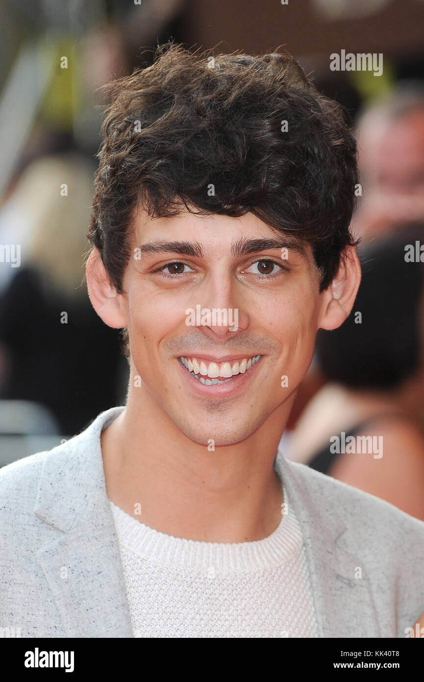 Matt Richardson attends the World premiere of The Inbetweeners 2 at Vue ...