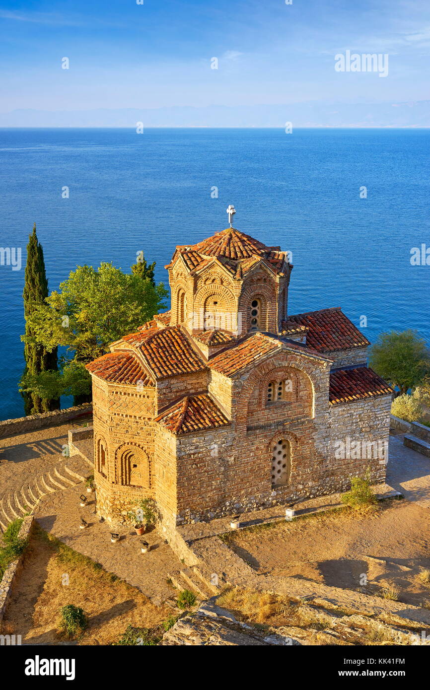 Church of St. John at Kaneo, Ohrid, Macedonia, UNESCO Stock Photo - Alamy
