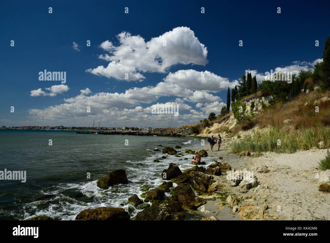 Ravda beach, Black sea, Bulgaria Stock Photo - Alamy