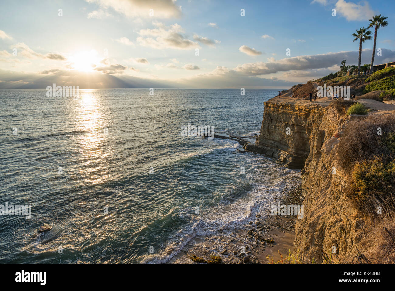 Sunset Cliffs Natural Park. San Diego, California, USA Stock Photo - Alamy