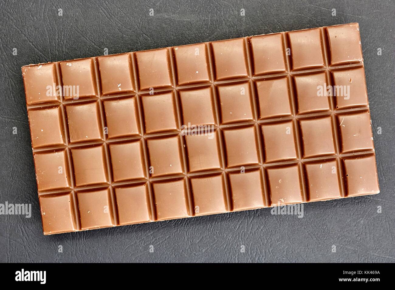 A studio photo of a block of chocolate Stock Photo - Alamy
