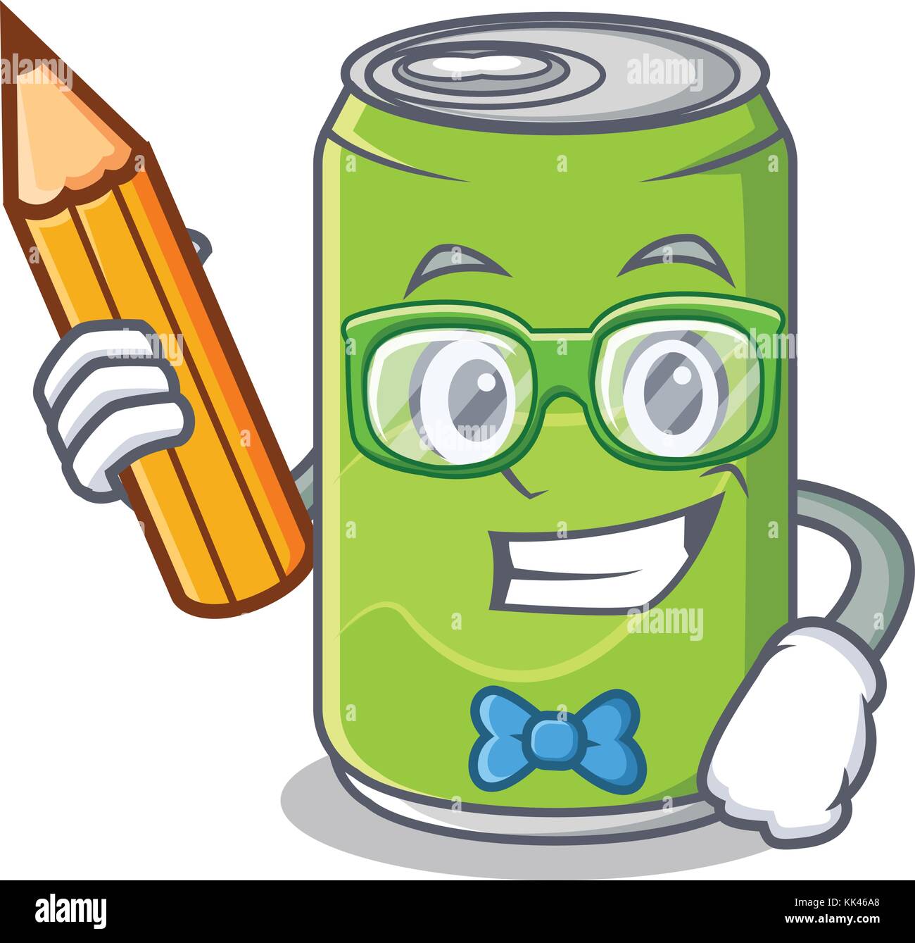 Student soft drink character cartoon Stock Vector Image & Art - Alamy