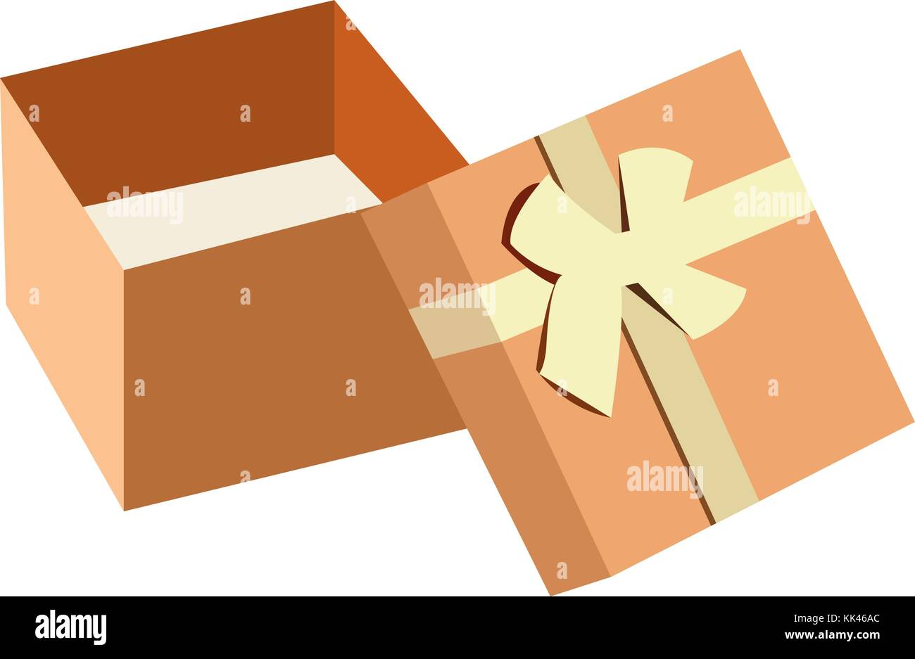 Opened christmas present Stock Vector Images - Alamy