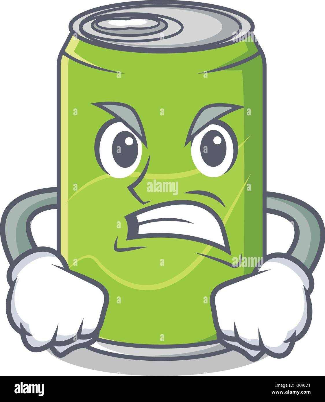 Angry soft drink character cartoon Stock Vector Image & Art - Alamy
