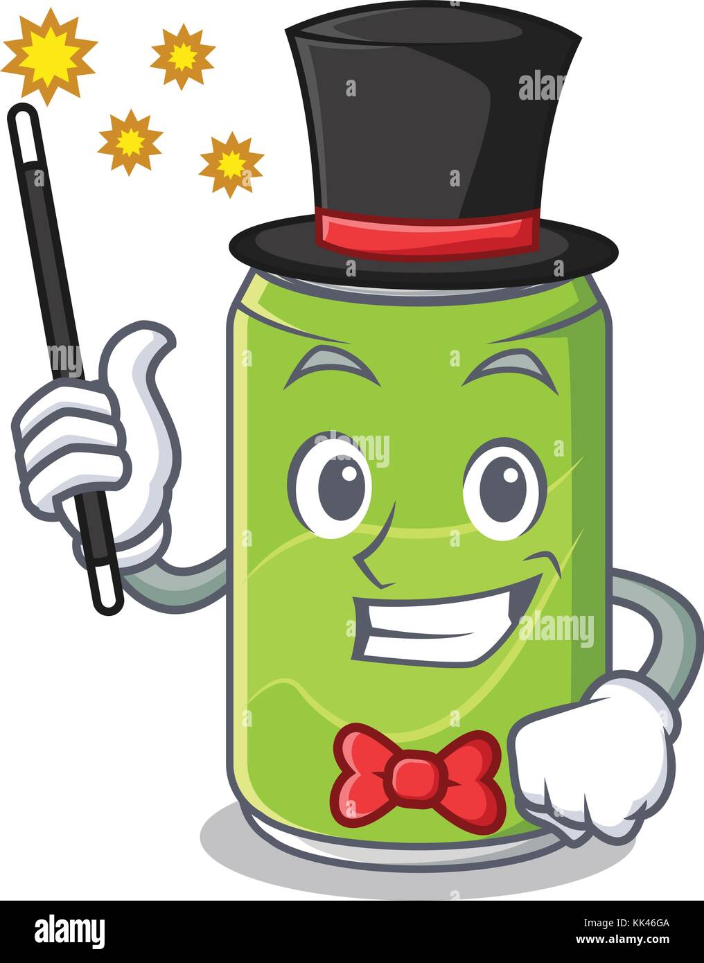 Magician soft drink character cartoon Stock Vector Image & Art - Alamy