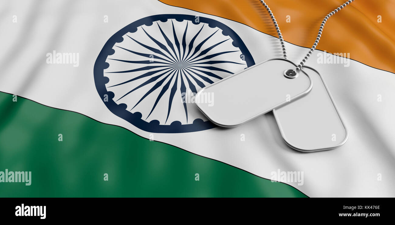 Indian Army With Flag Wallpaper