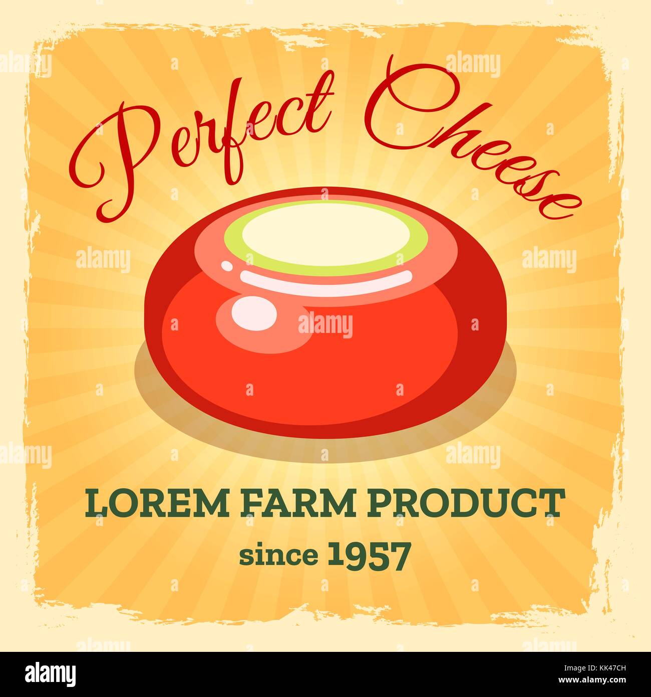 Retro italian poster Stock Vector Images - Alamy