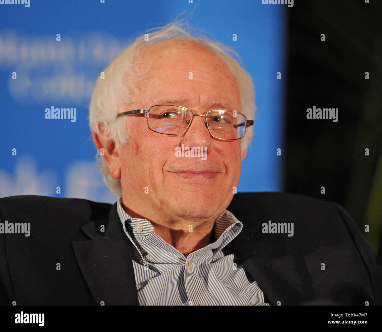 MIAMI, FL - NOVEMBER 19: Bernie Sanders attends the Miami Book Fair ...