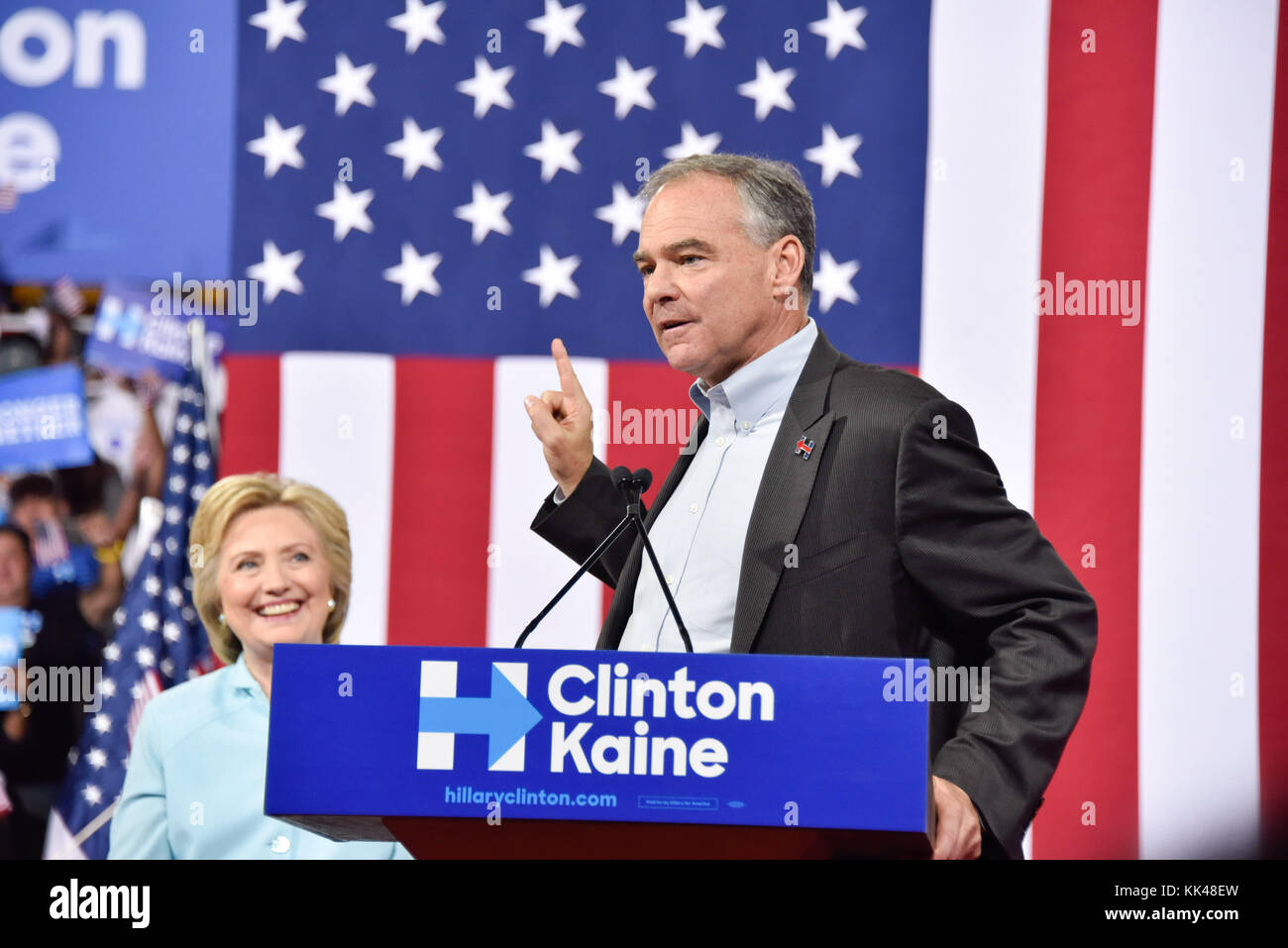 MIAMI, FL - JULY 23: Democratic presidential candidate former Secretary ...