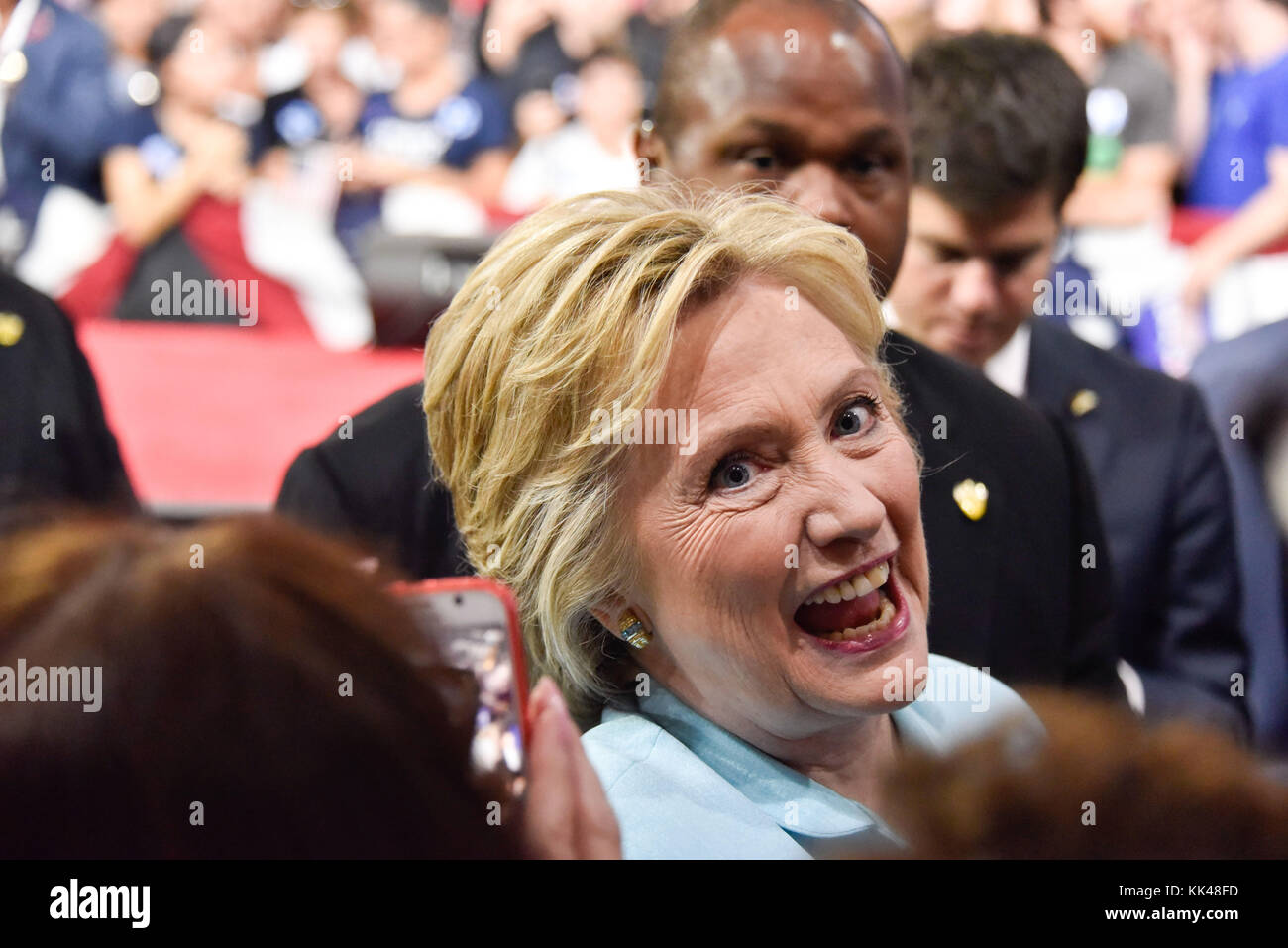 MIAMI, FL - JULY 23: Democratic presidential candidate former Secretary ...