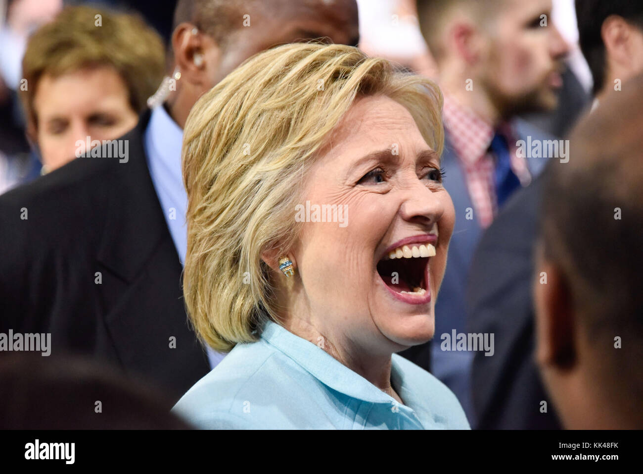 MIAMI, FL - JULY 23: Democratic presidential candidate former Secretary ...
