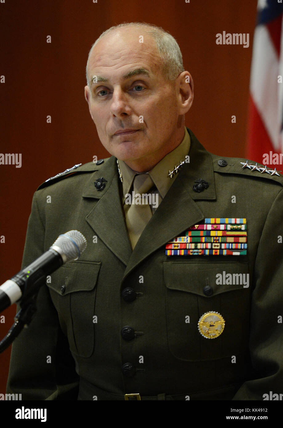 MIAMI, FL - NOVEMBER 19: General John F. Kelly USMC attends the Change ...