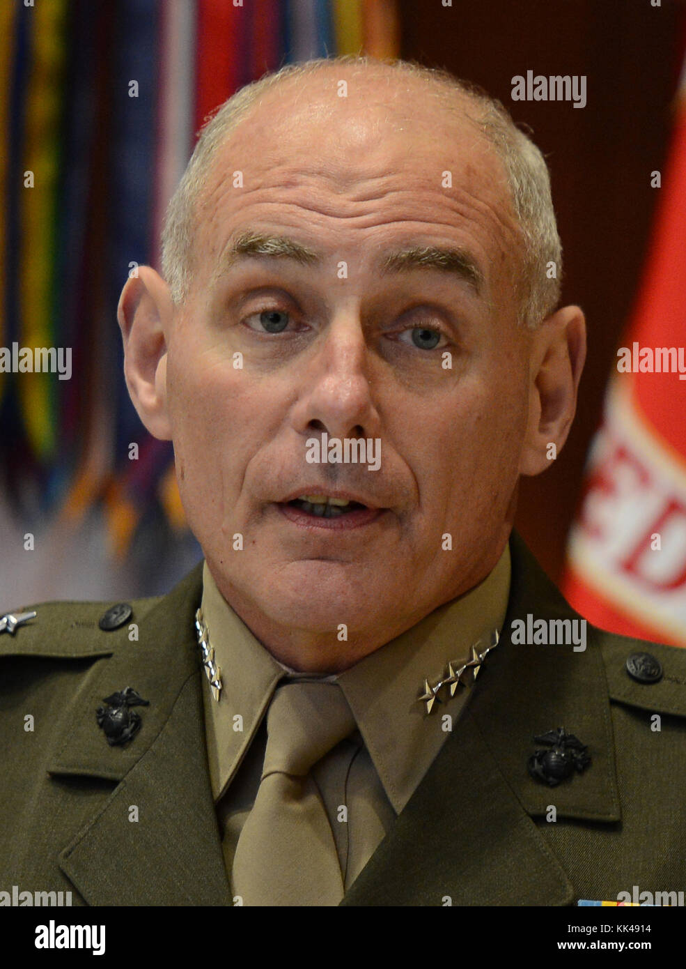 MIAMI, FL - NOVEMBER 19: General John F. Kelly USMC attends the Change ...