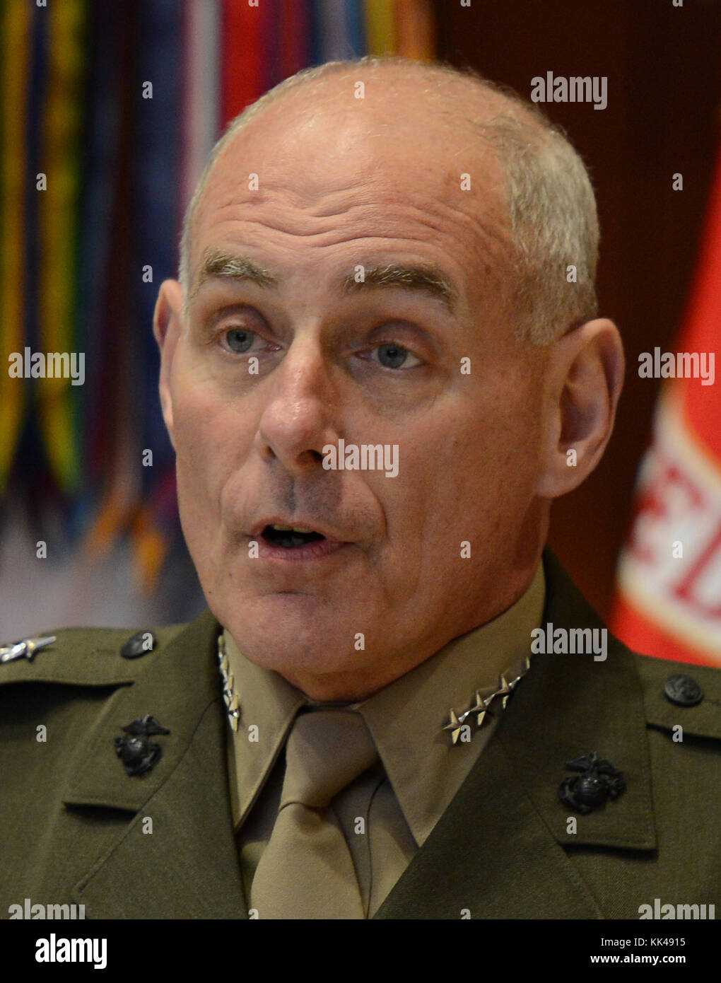 MIAMI, FL - NOVEMBER 19: General John F. Kelly USMC attends the Change ...