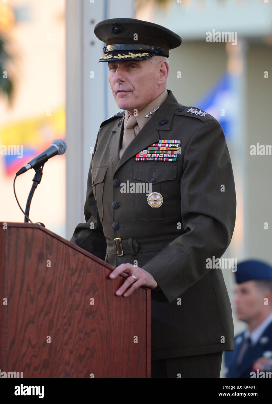 MIAMI, FL - NOVEMBER 19: General John F. Kelly USMC attend the Change ...