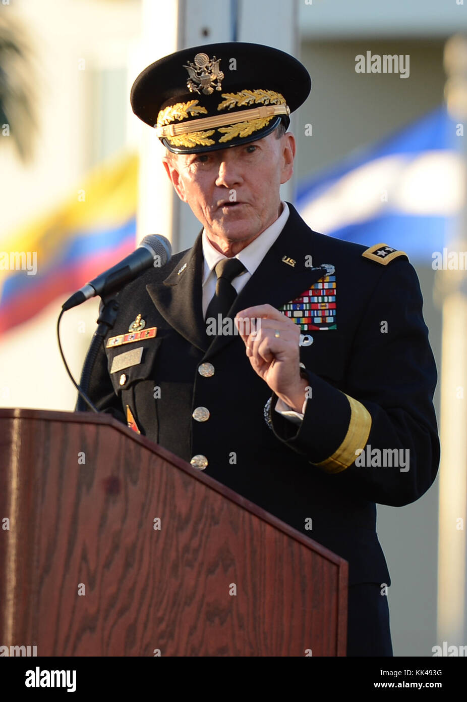 MIAMI, FL - NOVEMBER 19: General Martin E. Dempsey Chairman, Joint ...