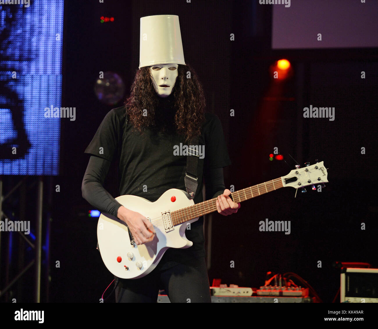 FORT LAUDERDALE, FL - FEBRUARY 28: Brian Patrick Carroll AKA Buckethead ...