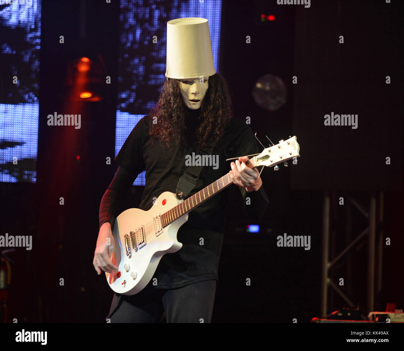 FORT LAUDERDALE, FL - FEBRUARY 28: Brian Patrick Carroll AKA Buckethead ...