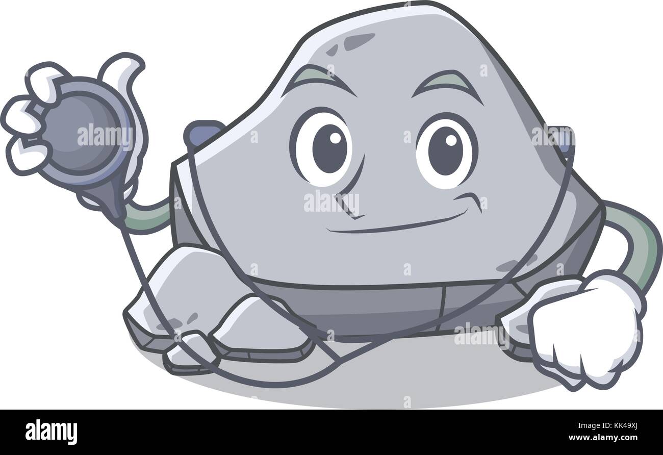 Doctor stone character cartoon style Stock Vector Image & Art - Alamy
