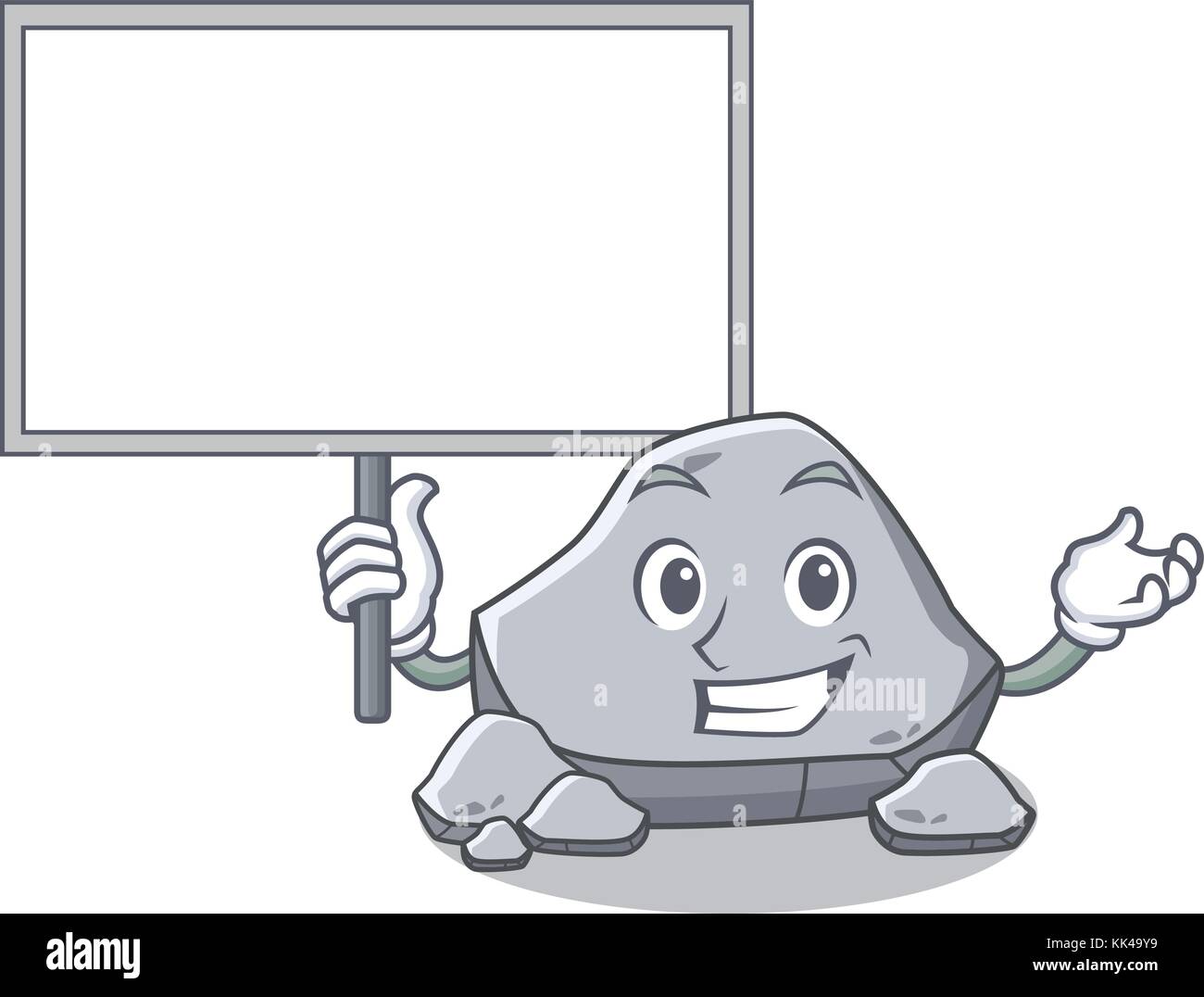 Bring board stone character cartoon style Stock Vector Image & Art - Alamy
