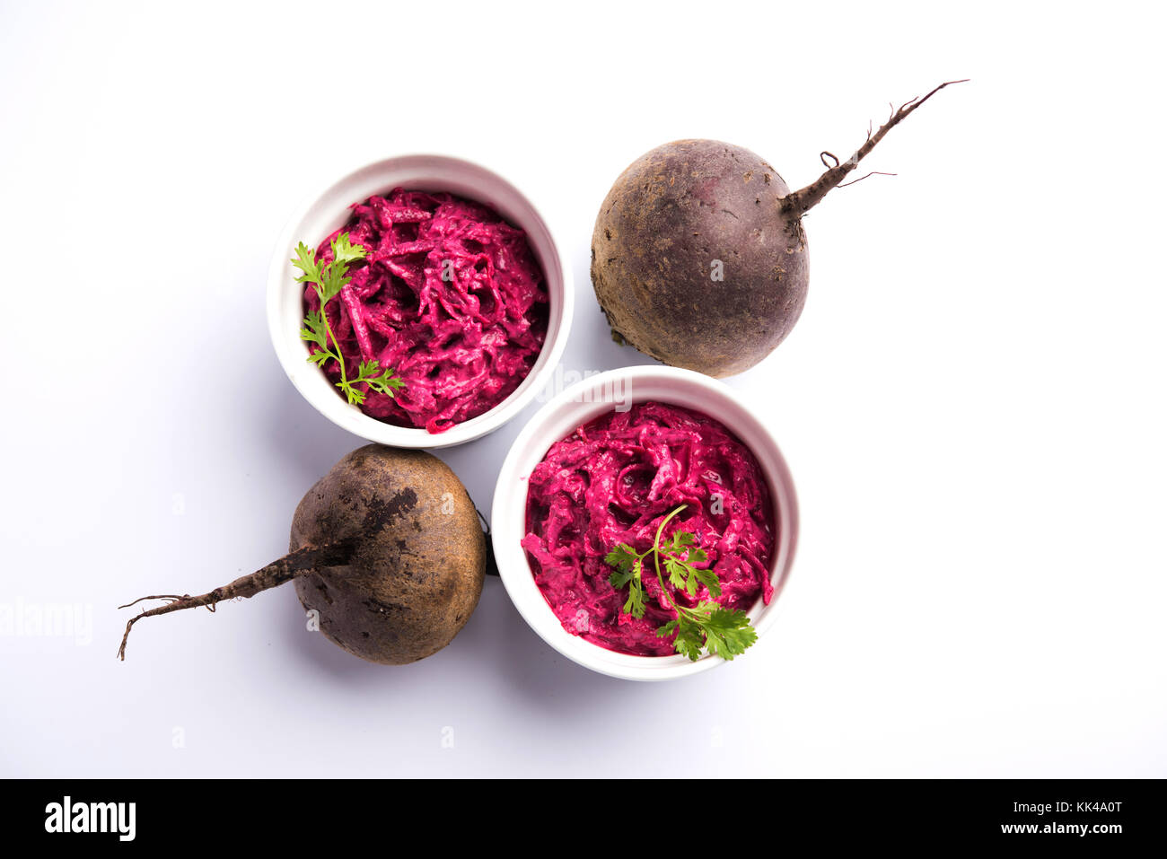 Chukandar or Beetroot Raita / Pachadi also known as koshimbir or salad ...