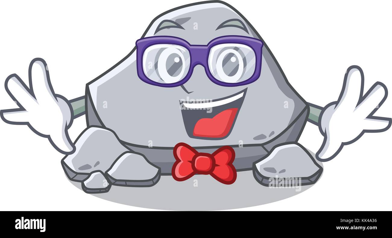 Geek stone character cartoon style Stock Vector Image & Art - Alamy