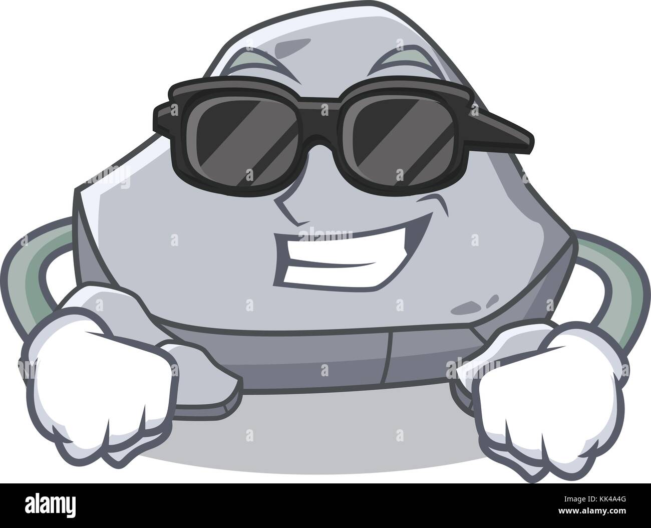 Super cool stone character cartoon style Stock Vector Image & Art - Alamy