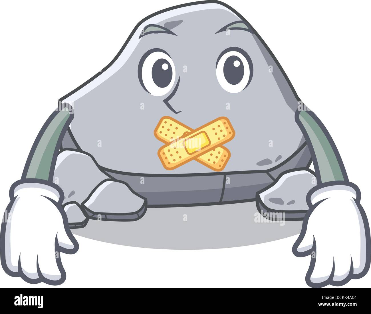 Silent stone character cartoon style Stock Vector Image & Art - Alamy