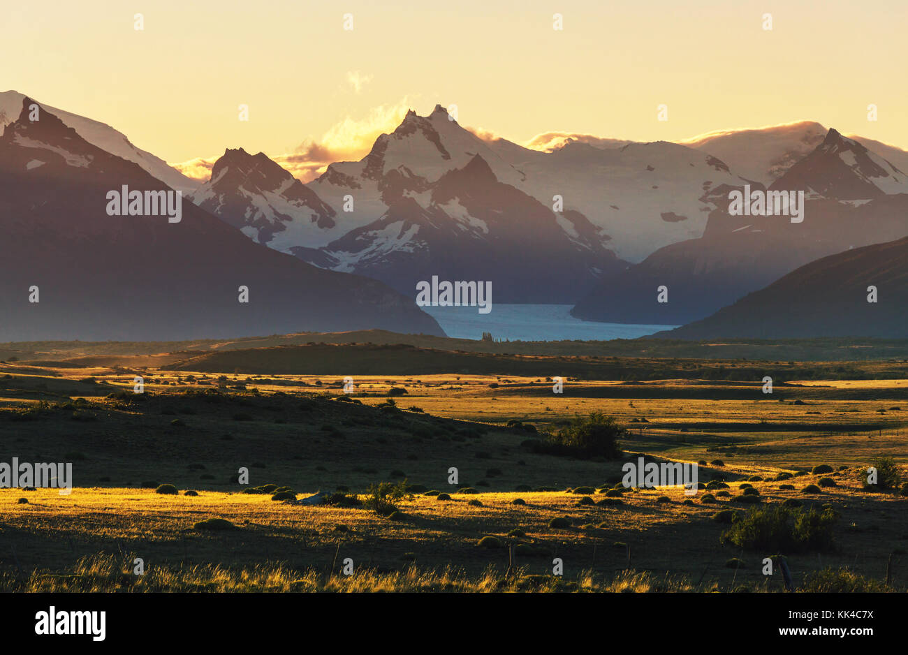 Patagonia landscapes in Argentina Stock Photo - Alamy