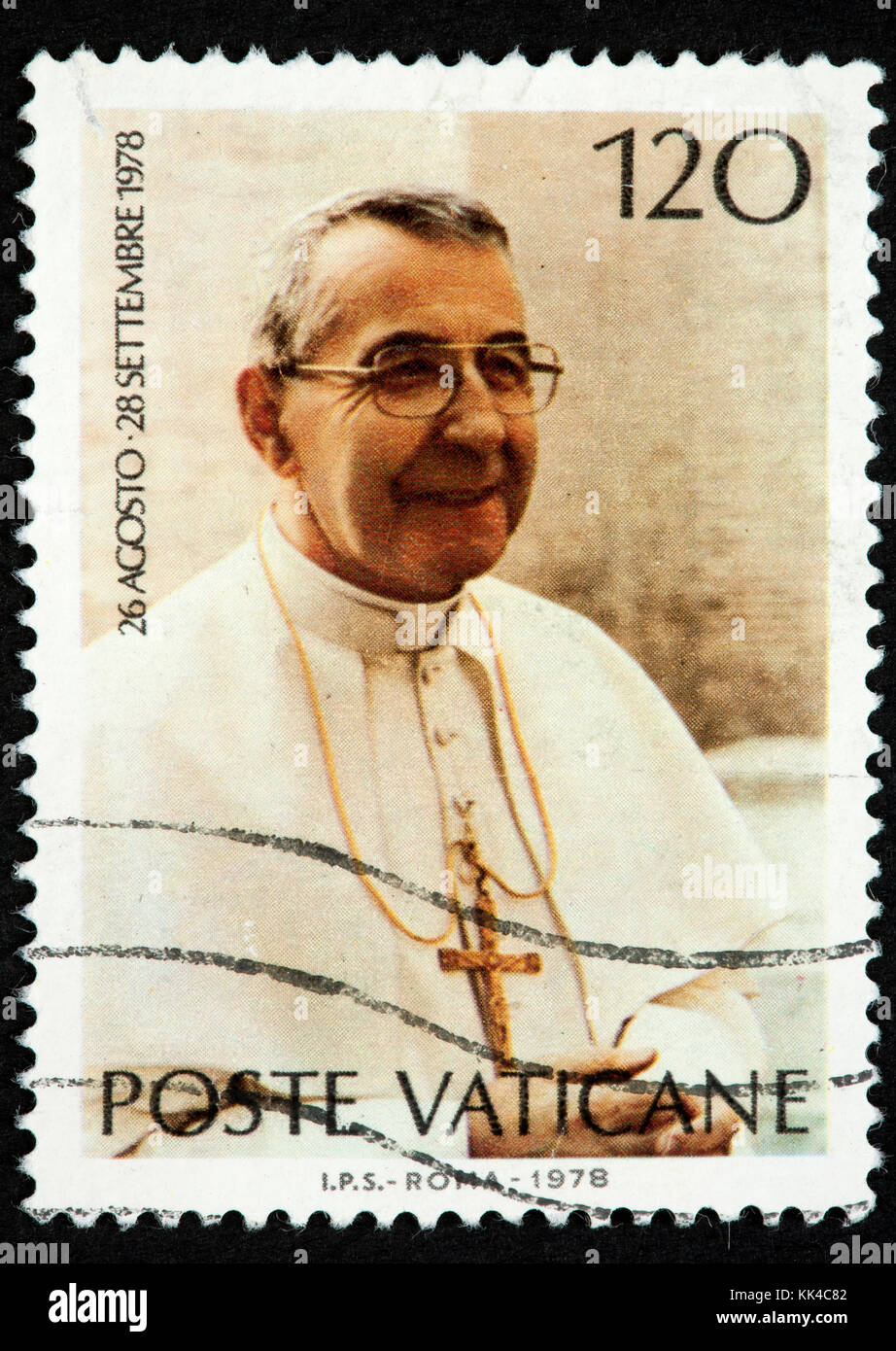 Vatican postage stamp Stock Photo - Alamy