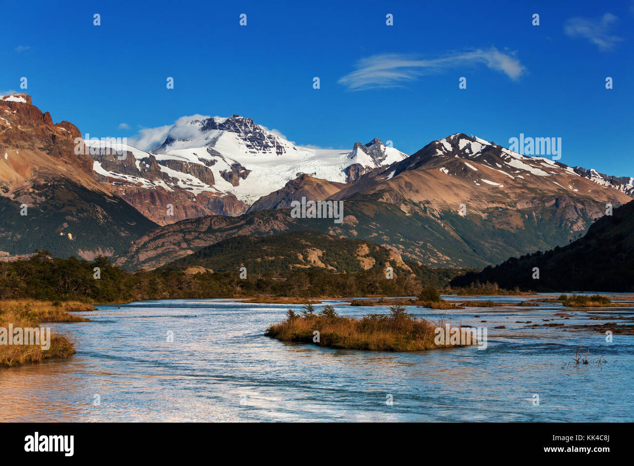 Patagonia landscapes in Southern Argentina Stock Photo - Alamy