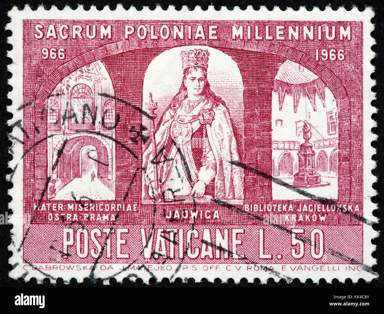 Vatican postage stamp Stock Photo - Alamy