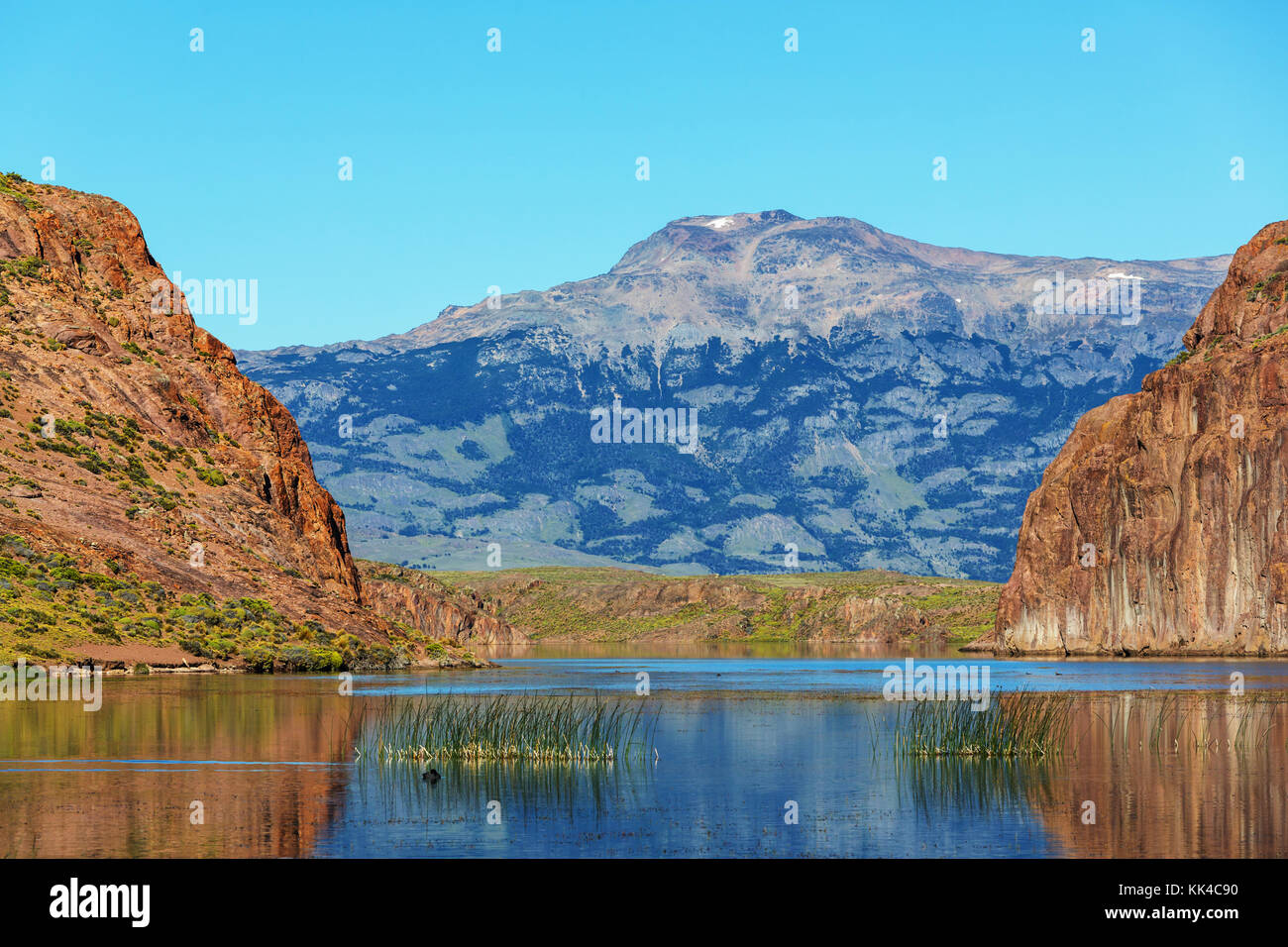 Patagonia landscapes in Southern Argentina Stock Photo - Alamy