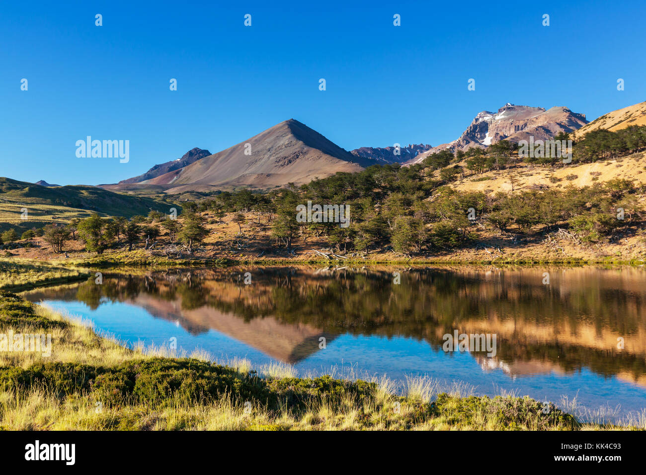 Patagonia landscapes in Southern Argentina Stock Photo - Alamy