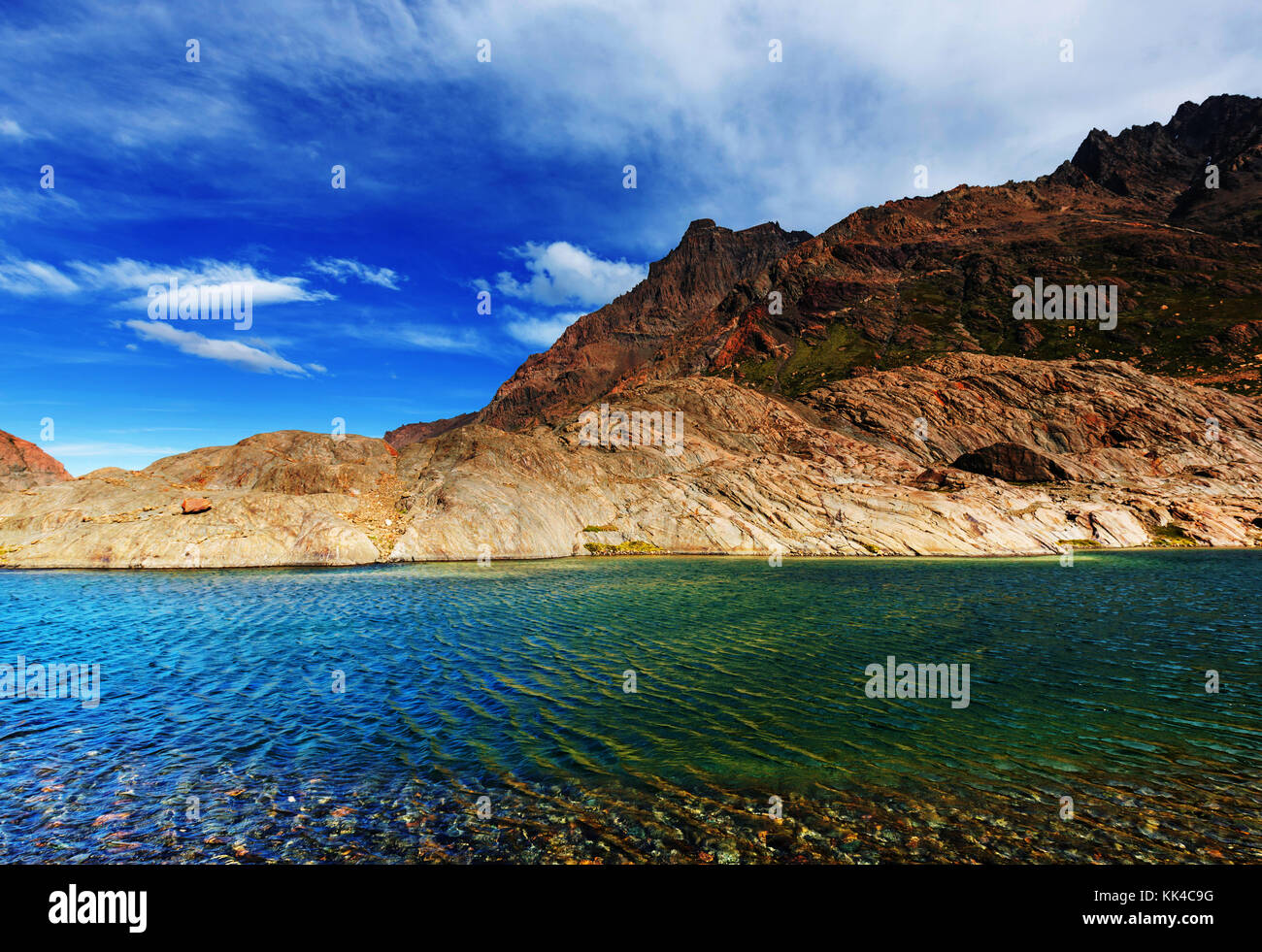 Patagonia landscapes in Southern Argentina Stock Photo - Alamy