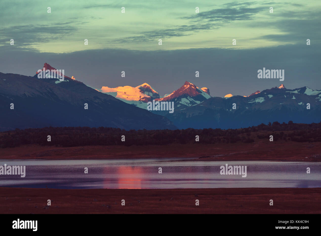 Patagonia landscapes in Southern Argentina Stock Photo - Alamy