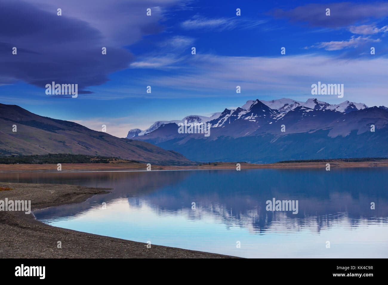 Patagonia landscapes in Southern Argentina Stock Photo - Alamy