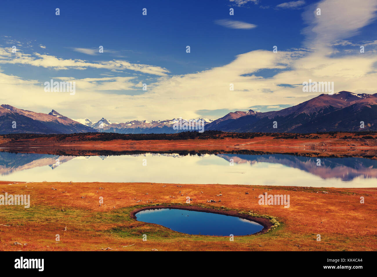 Patagonia landscapes in Southern Argentina Stock Photo - Alamy