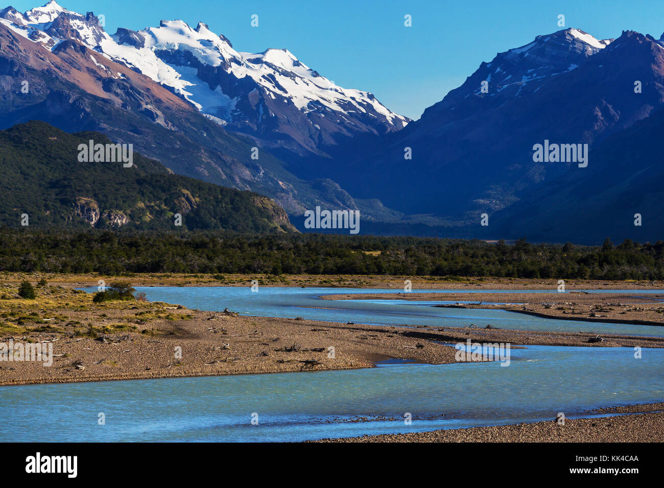Patagonia landscapes in Southern Argentina Stock Photo - Alamy