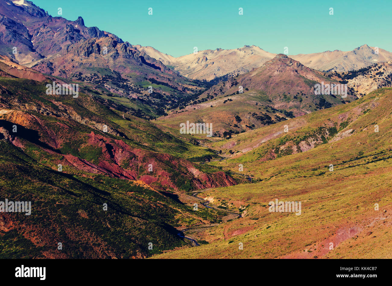 Patagonia landscapes in Southern Argentina Stock Photo - Alamy