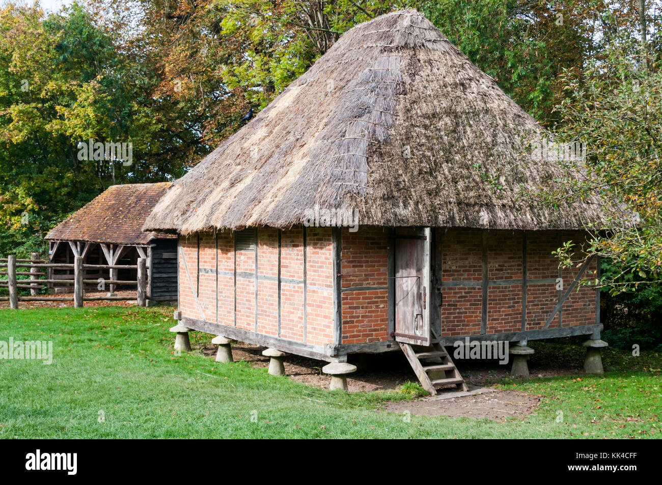 An 18th century granary from Littlehampton at the Weald and Downland ...