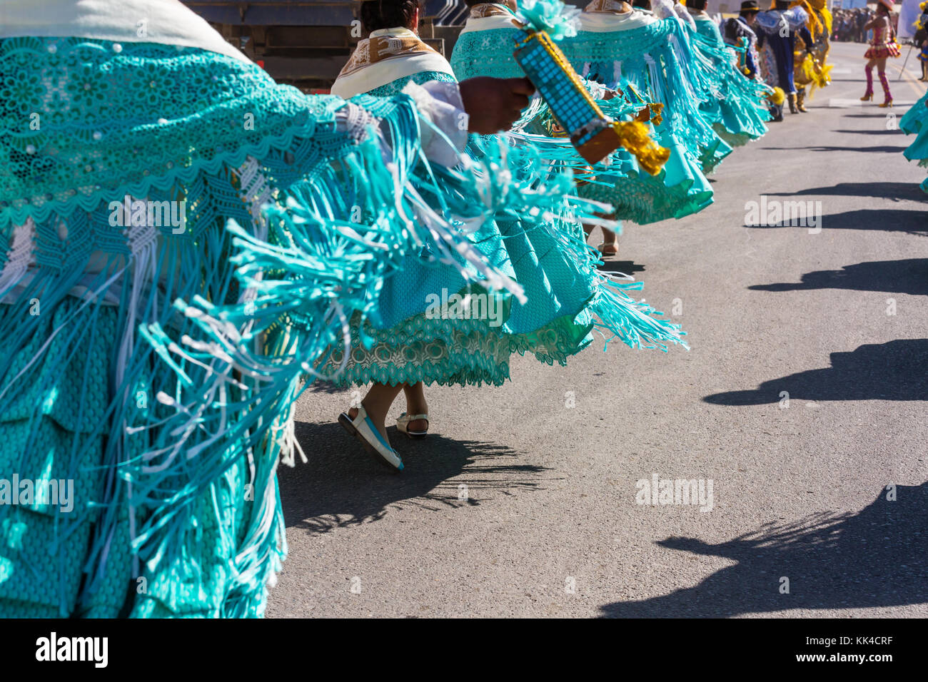 Authentic peruvian dance Stock Photo - Alamy