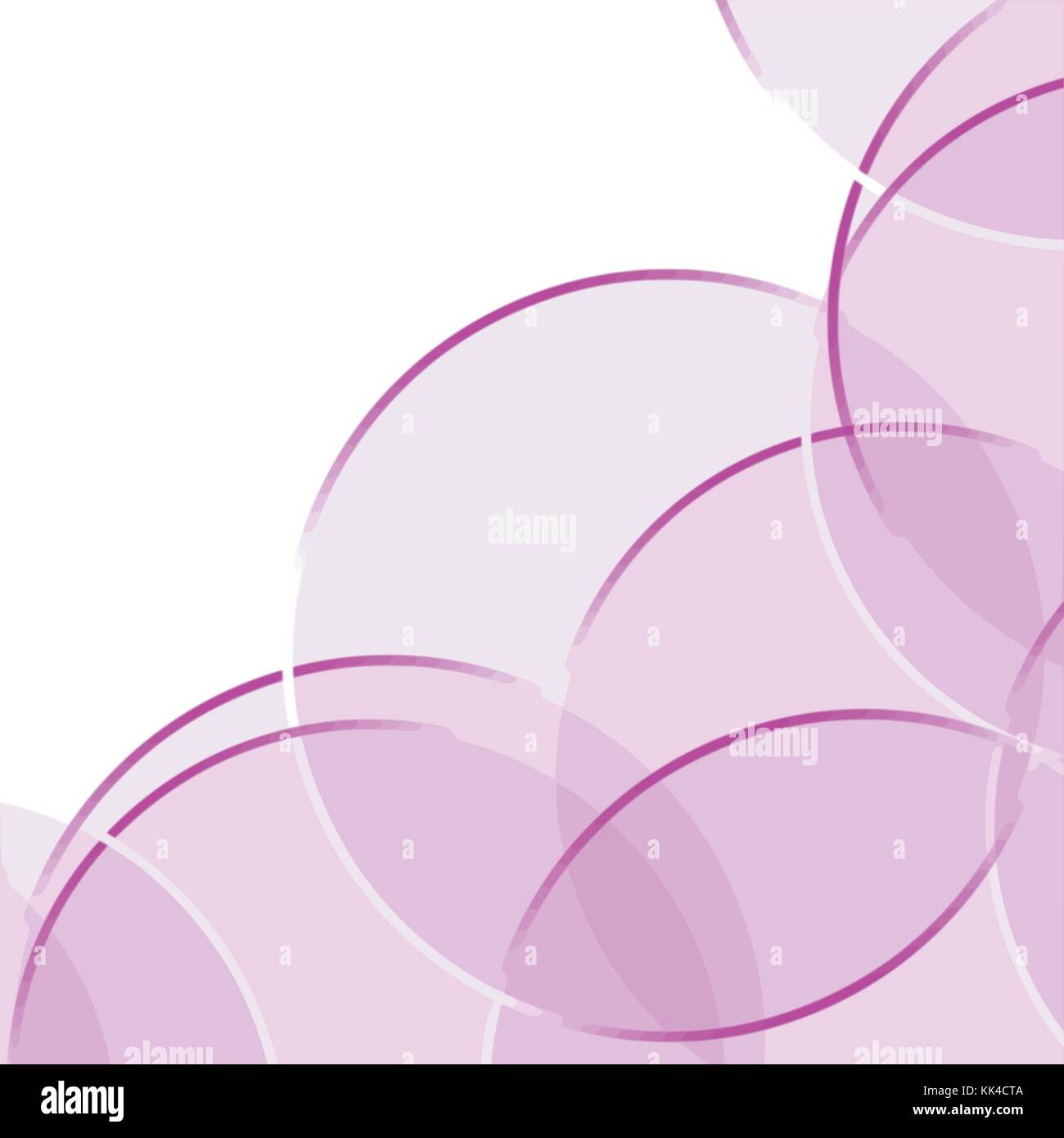 violet transparent watercolor bubble pattern on white background ...